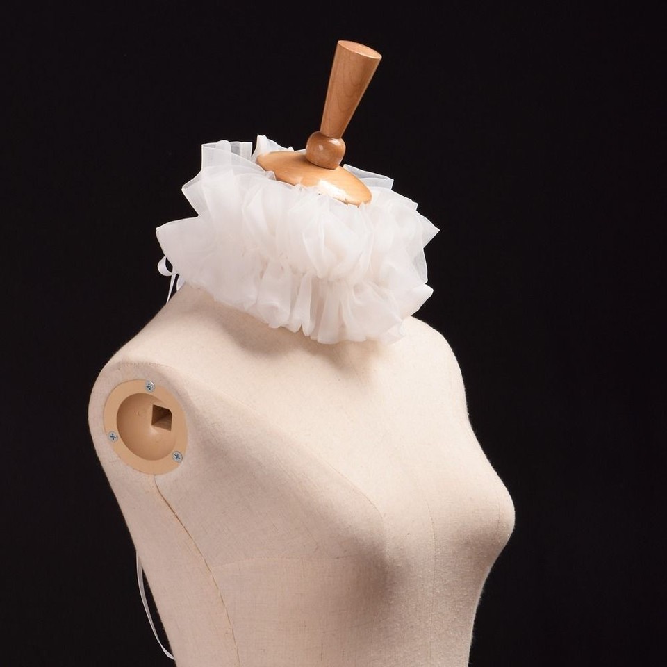 Renaissance Ruff Collar Victorian Neck Ruff Elizabethan Fancy Dress ...