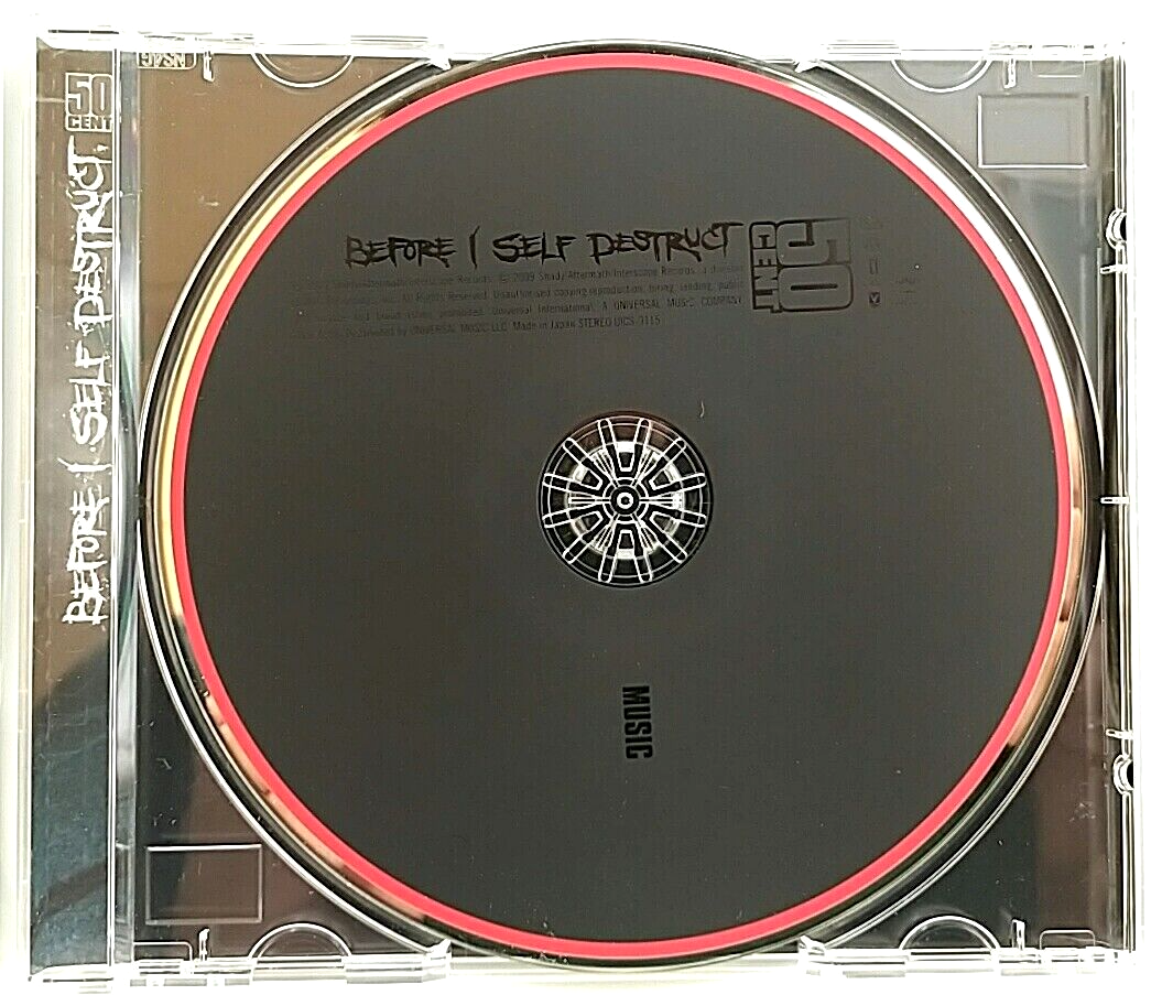(CD) 50 Cent – Before I Self Destruct, Album, UICS-9115, 2 Bonus Track ...
