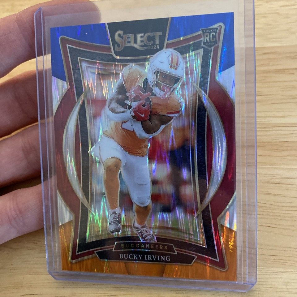 2024 Select BUCKY IRVING /35 Blue Orange Flash Prizm RC Rookie Card ...