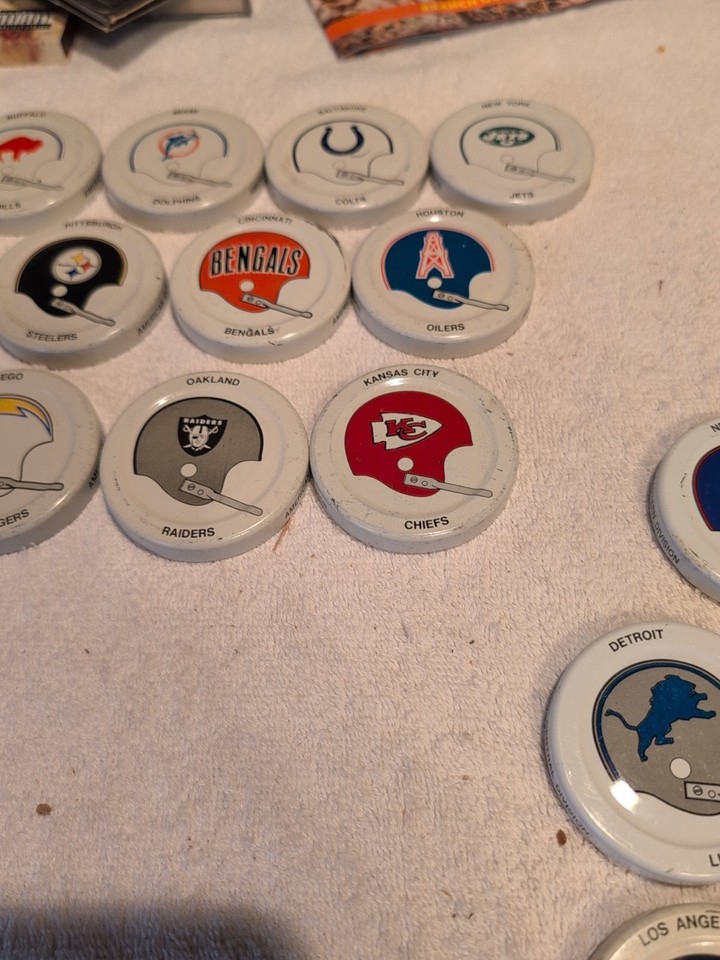 COMPLETE NFL Gatorade Cap Set 1971 26 Caps/Lids Retro Helmets Redskins ...