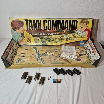 Vintage Tank Command Board Game Ideal 1975 Military Toy - Mostly ...
