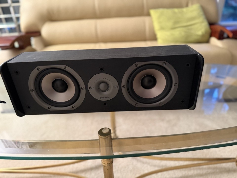 Polk Audio CS10 2-way Center Channel Speaker. Tested, Works Great ...