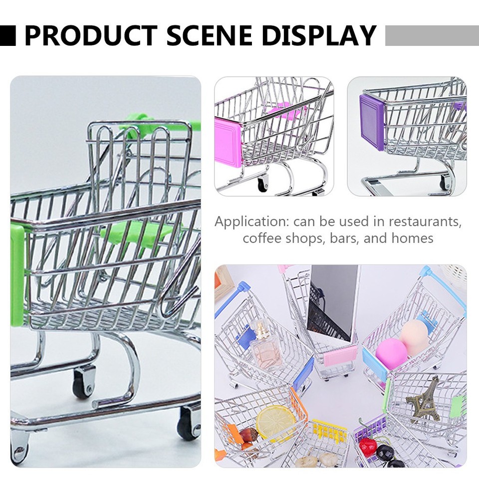 Trolley Shaped Food Storage Baskets Snacks Fruit Storage Holder for ...