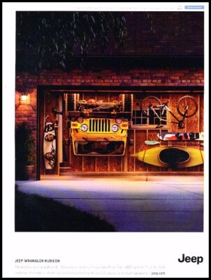 2006 Jeep Wrangler Rubicon 2005 Original Advertisement Print Art Car Ad ...