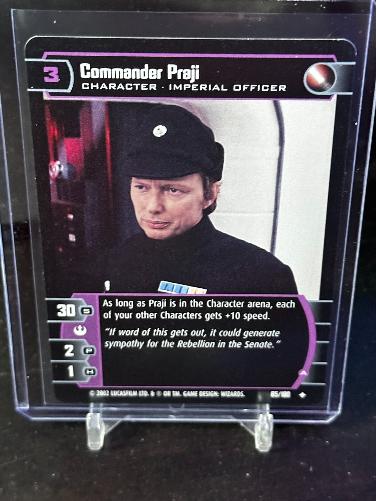 2003 Star Wars TCG: The Empire Strikes Back Commander Praji #65/180 | eBay
