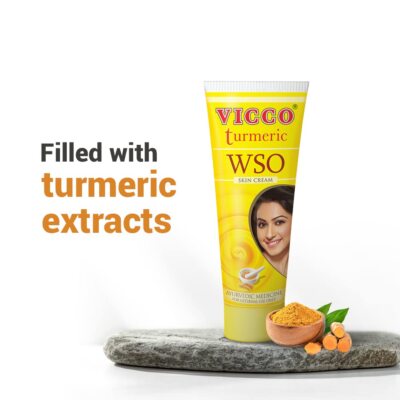 Vicco Turmeric WSO Skin Cream Ayurvedic Fairness Scars Acne Pimples 15 ...