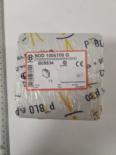 Boite de dérivation BDD 100x100 G IBOCO B05534 | eBay