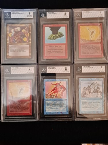Magic The Gathering MTG Legends Commons BGS Beckett graded NEAR MINT ...