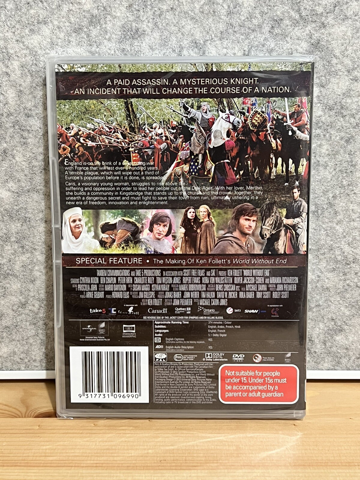 WORLD WITHOUT END Eight Part Miniseries DVD Region 4 TV Show Brand New ...