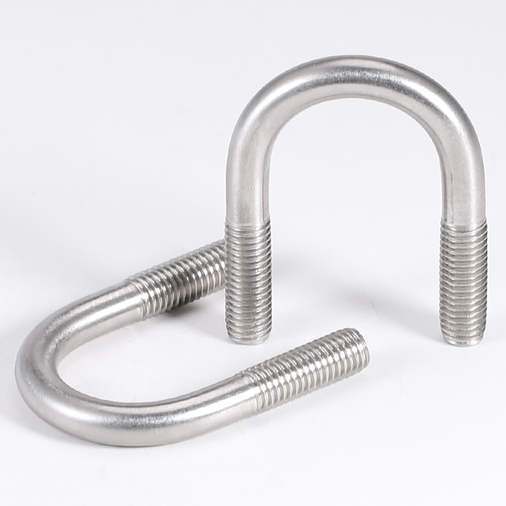M6 M8 M10 M12 U-Bolts U Bend Screws A2 Stainless Steel U Shaped Bolt ...