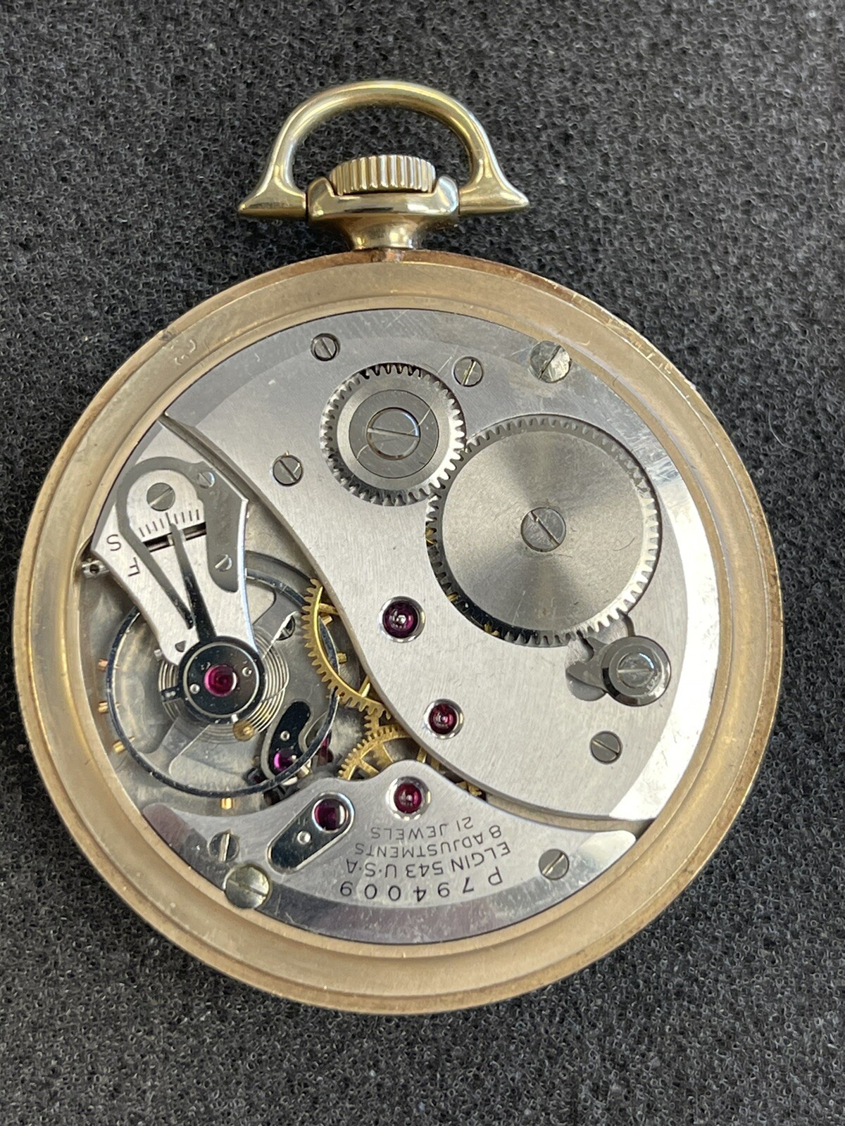 1952 Lord Elgin Chevrolet 24K Award Pocket Watch..TJ488 | eBay