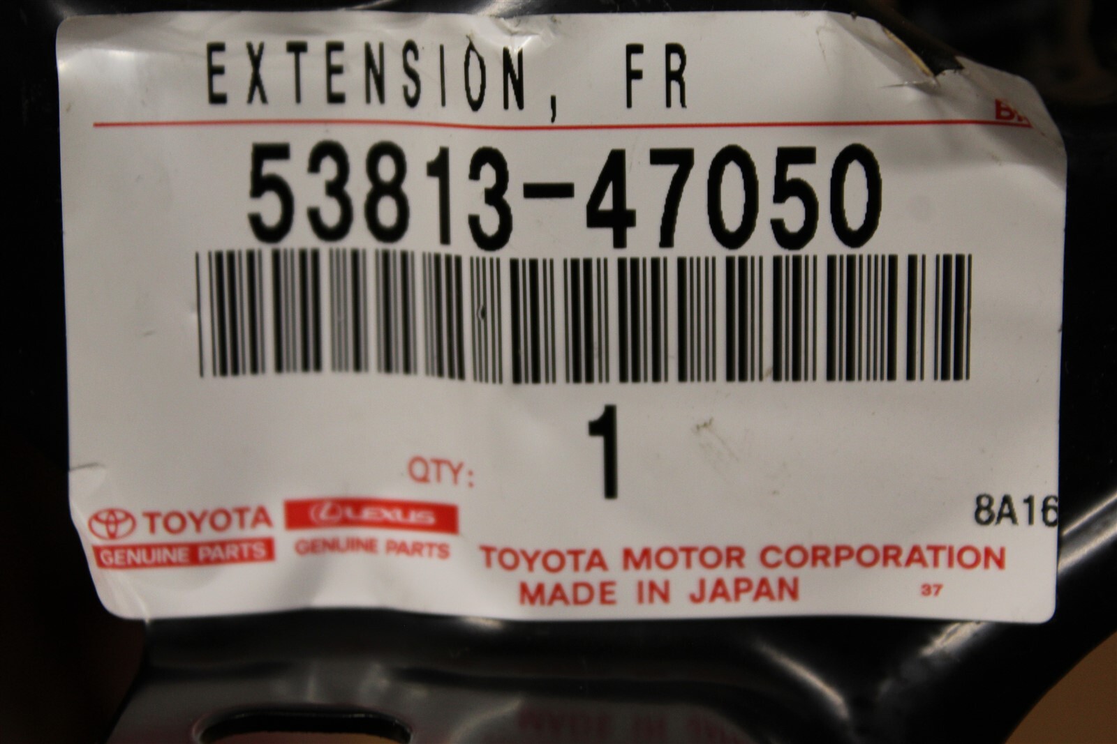 53813-47050 Fender Bracket New genuine Toyota part | eBay UK