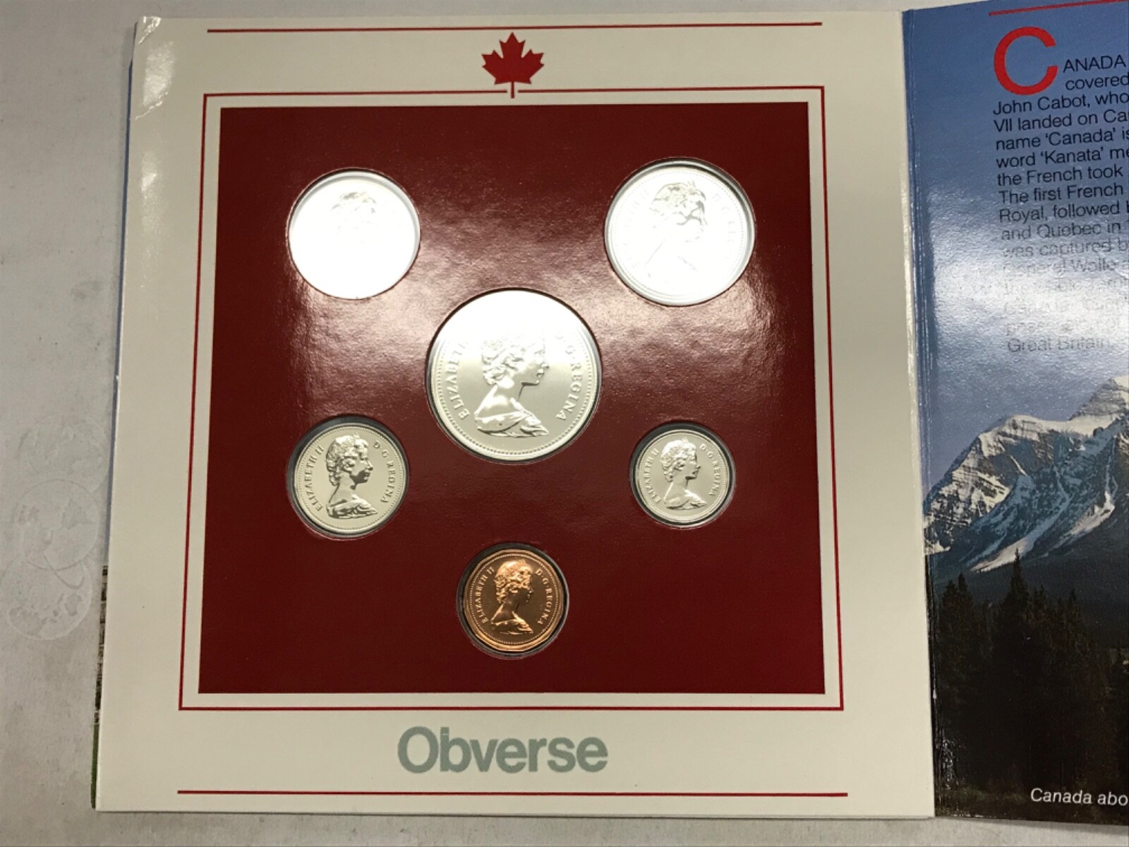 1983 Canada Uncirculated Coin Collection, 6 Coins Royal Mint | eBay
