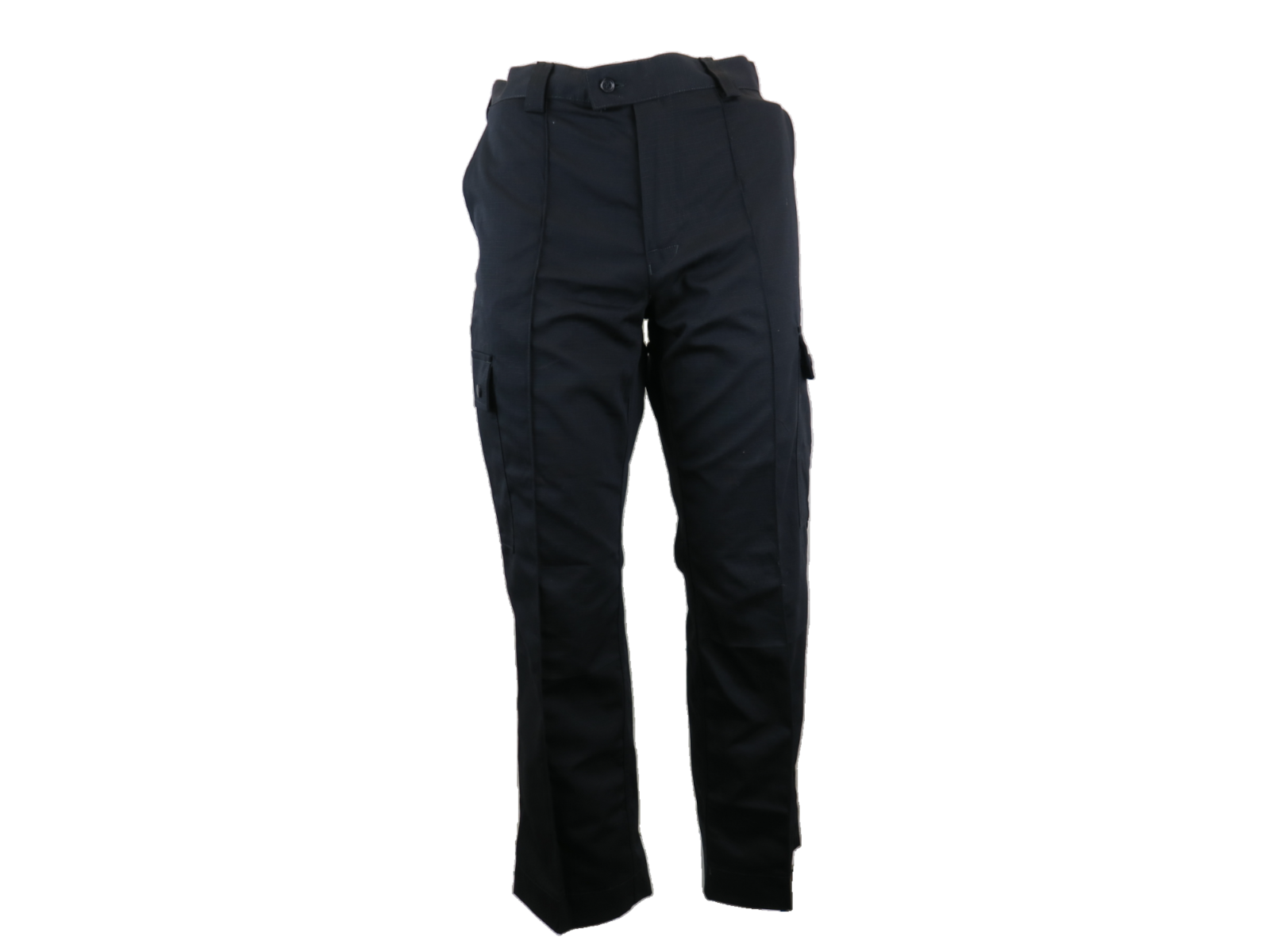Ex Police Men's Ripstop Black Cargo Seamed Trousers Grade 1 Police ...