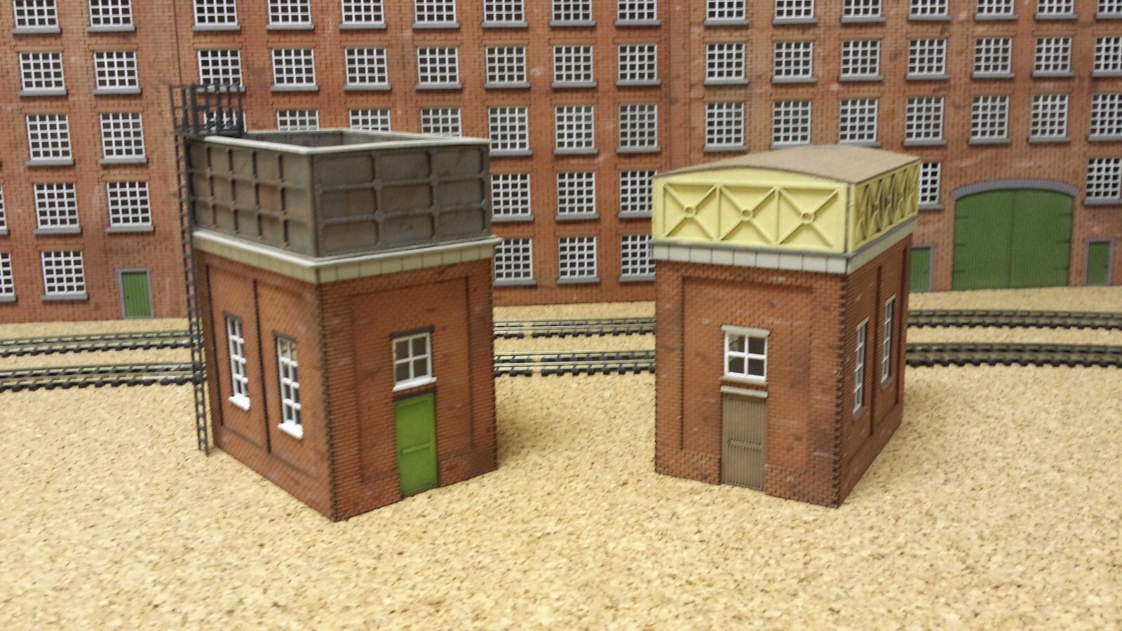 OO Gauge Water Tower Kit for Model Railways (Suits Hornby) - Two Sizes ...