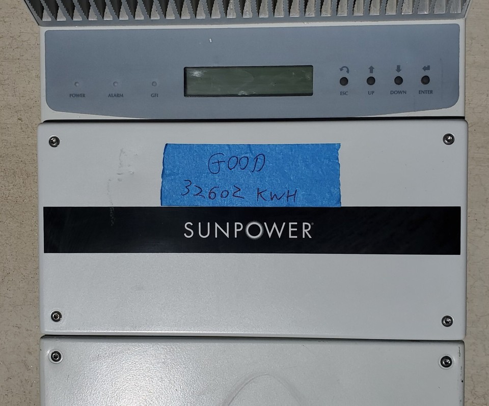 ABB Power One Sunpower Photovoltaic Grid Tied Inverter Model PVI-3.0-OUTD-S-US-A | eBay
