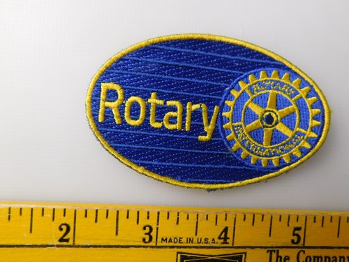 ROTARY CLUB INTERNATIONAL VINTAGE PATCH SERVICE ORGANIZATION CLUB ...