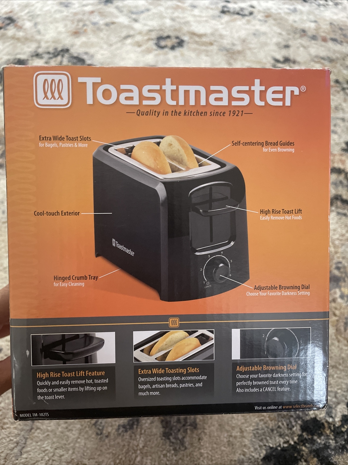 toastmaster 2 slice toaster | eBay