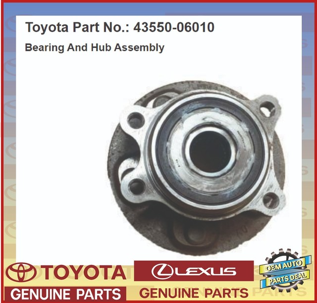 Toyota 4355006010 Genuine OEM Hub ASSY for sale online | eBay