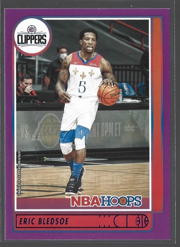 Eric Bledsoe Clippers Purple 2021-22 NBA Hoops #104 | eBay