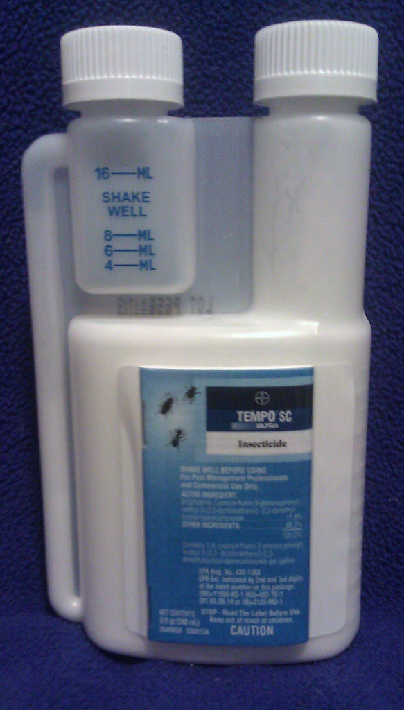 8 oz Tempo SC Insect Control Pest Insecticide Bedbugs , Silverfish etc ...
