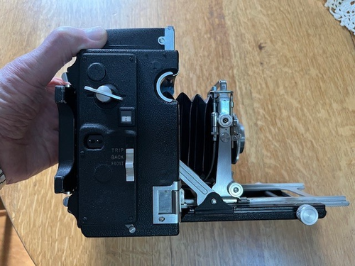 Speed Graphic (Pacemaker) 2X3 press camera with 101mm Optar and Graflok ...