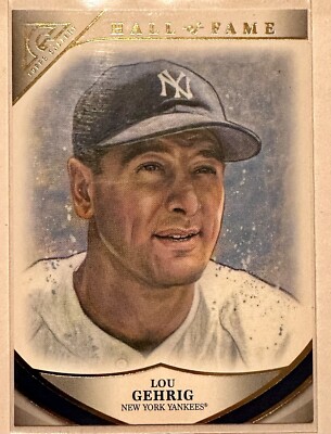 Lou Gehrig 2019 Topps Gallery - Hall of Fame #HOFG-8 - New York Yankees ...