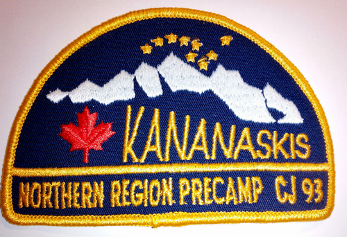 1993 Boy Scouts Canada Kananaskis Northern Region Precamp Patch Badge ...