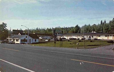 Moonlight Motel Restaurant Dumfries New Brunswick Canada postcard | eBay