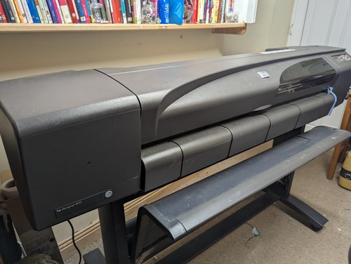 HP Designjet 800 Wide Format Printer Cad, Posters, Canvas Etc. A0 A1 A3 ...