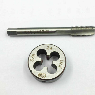 3/8" -24TPI Tap and Die Set HSS Right Hand Thread 3/8 - 24UNF Tap 3/8 ...