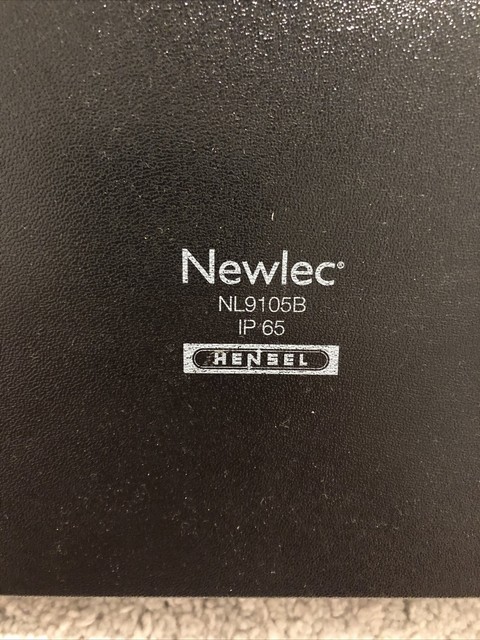 6x Newlec NL 9025b Junction Boxes - IP 65 - Black - for sale online | eBay