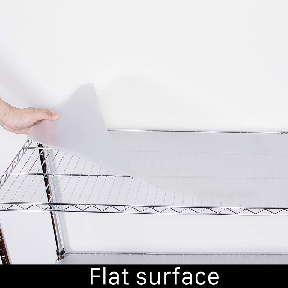 Wire Shelf Liners Heavy Duty Plastic Liner Set Of 5 Waterproof Shelves ...