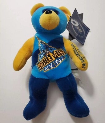 WWE WrestleMania 29 2013 NY NJ Beanie Bear Collectors Limited Edition ...