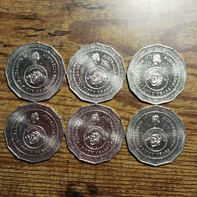 2016 50 Cent Changeover coins x 6 | eBay Australia