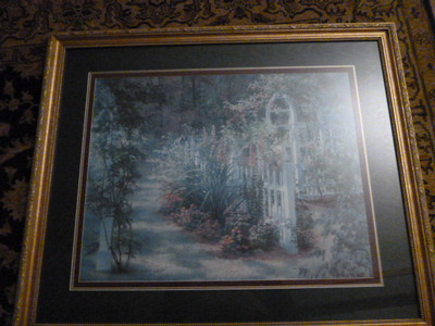 Barbara Hails "Rose Arbor" sold out print. #221/1000 | eBay