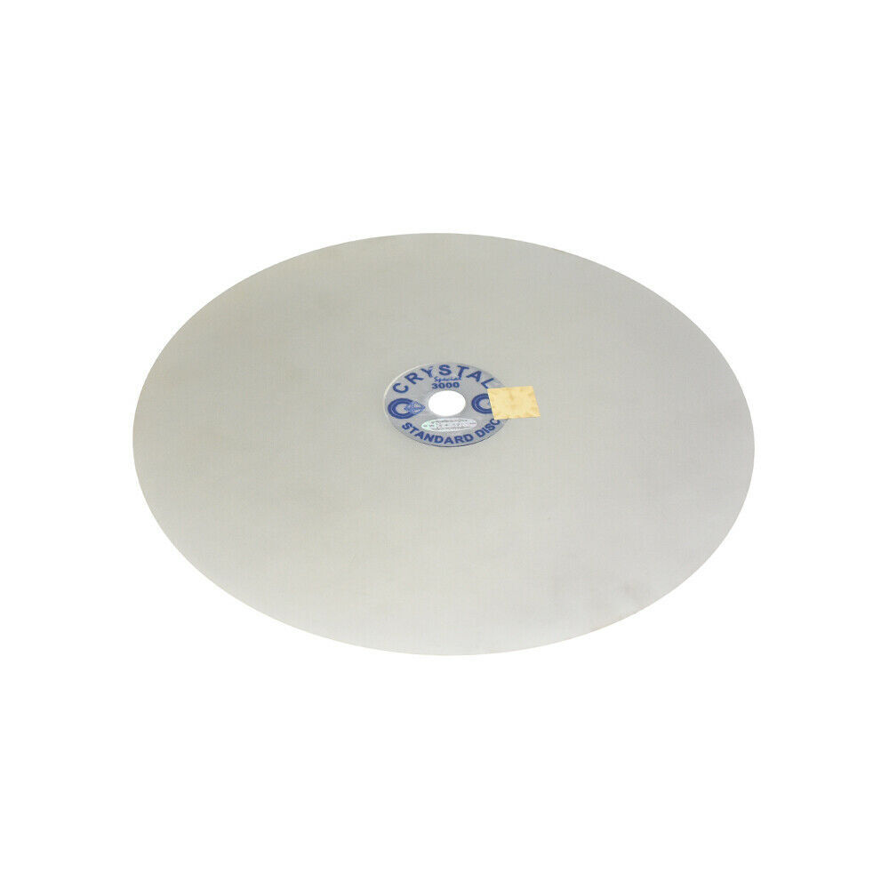 6" 3000 Grit Diamond Coated Flat Lap Disc/Disk Lapidary Grinding ...