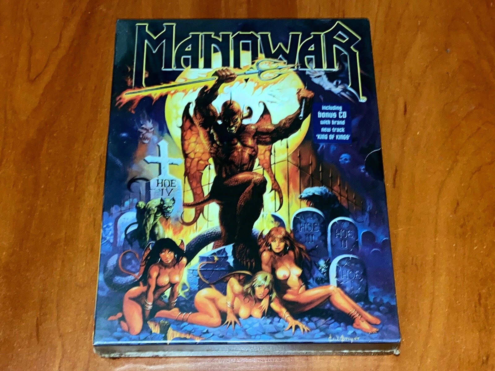 MANOWAR HEAL ON EARTH IV LIVE 2x DVD + CD LTD DIGIPAK EU EDITION SPV ...