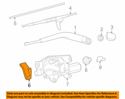 85293-0C012 Toyota Stopper,rear wiper 852930C012, New Genuine OEM Part ...