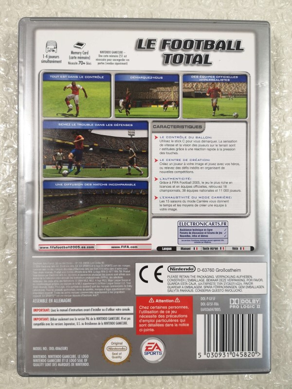 FIFA 2005 PLAYER S CHOICE NINTENDO GAMECUBE PAL-FRA OCCASION | eBay