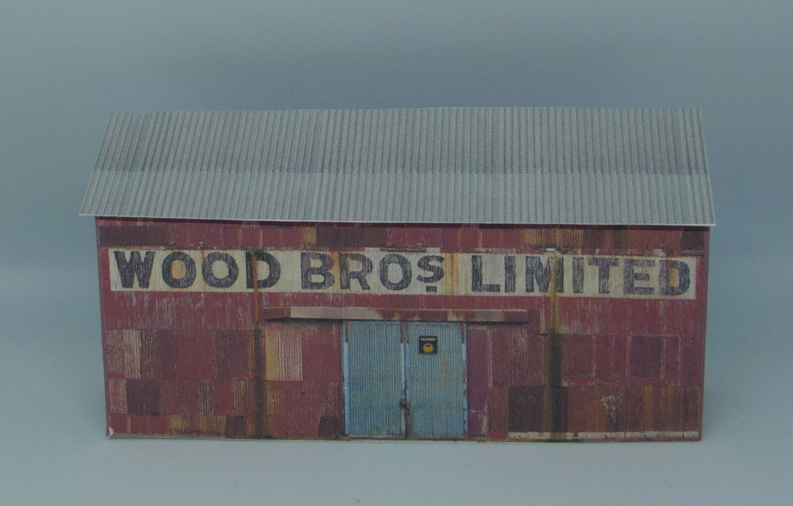 1/101 Scale TT Gauge Model Railway In-dustrial Buildings Pack of 8 Set ...