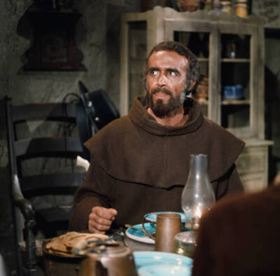 Ricardo Montalban as Father Sanchez on High Chaparral 1960s TV Photo ...