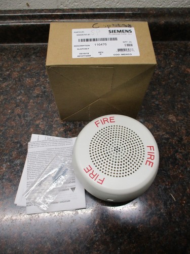 Siemens S54329-F41-A1 Fire Alarm SLSPCW-F NEW FREE SHIPPING | eBay