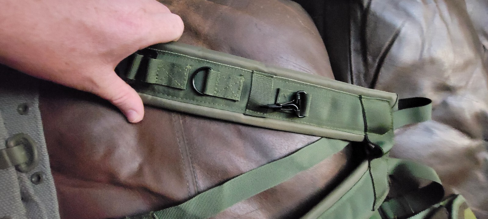 CLONE M1967 Field Pack Suspenders Nylon H Type+Famas Belt+Italian Mag ...