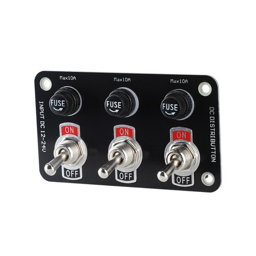 2 Position 2 Pin 3 Gang Rocker Switch Car Mounted Toggle Switch Ship | eBay