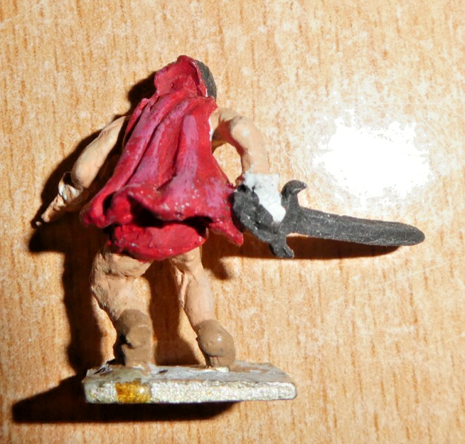 Ral Partha? - FIGHTER, THIEF, MONK - 1977 Metal Miniature 25mm scale ...