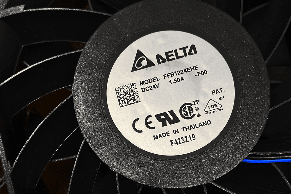 Delta FFB1224EHE F00 3-Wire 24V 120MM Fan (Genuine / New) | eBay