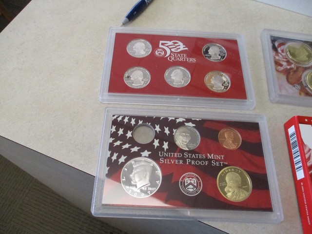 2007 United States MINT Silver Proof Set Original and Coa. V70 for sale ...