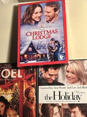 3 DVD Christmas Movie Bundle Christmas Lodge (sealed), The Holiday ...
