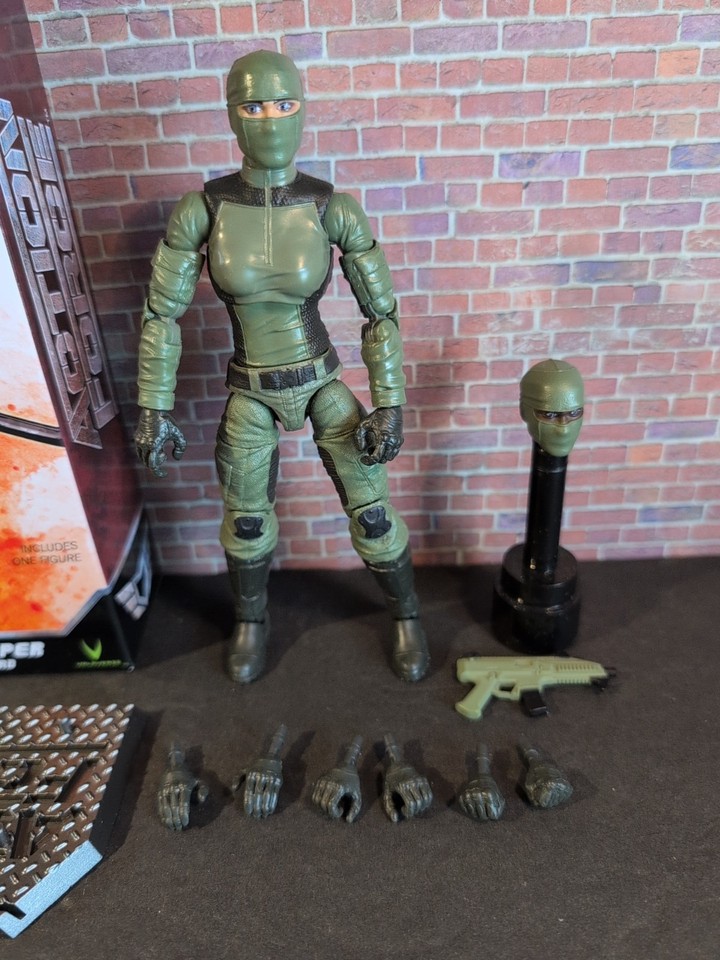 Valaverse Action Force Female Delta Trooper Republic Guard 6" Figure ...